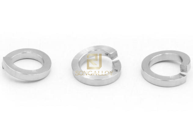 GB/T93 Titanium Spring Lock Washer - Buy UNI 1751 Single Coil Spring Lock Washers, Single Coil ...